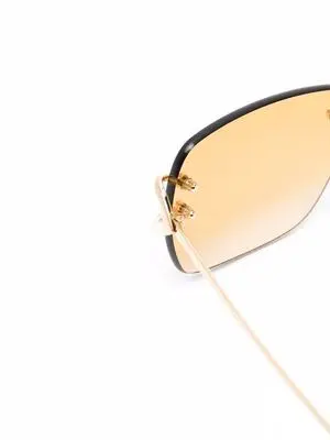 Cartier Square-frame Sunglasses - Gold