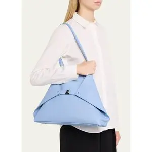 Akris Ai Medium Convertible Tote - Alabaster