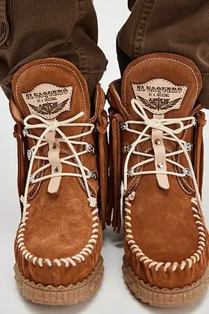 EL VAQUERO Roseland Moccasin Boots - Mou