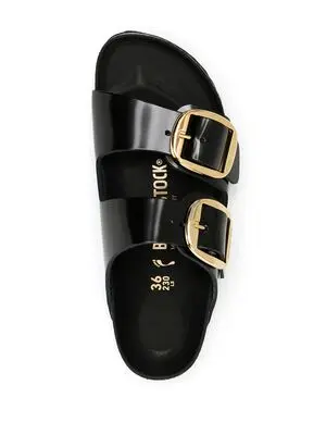 BIRKENSTOCK Arizona Double-buckle Sandals - Black