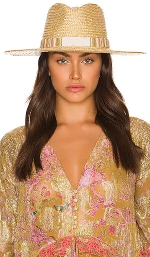 NIKKI BEACH Tulum Straw Hat - Natural