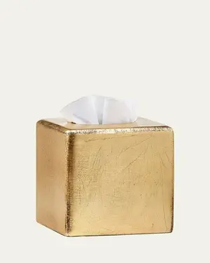 LABRAZEL Ava Tissue Box Cover - Gold