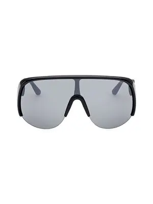 Moncler Women's Phantom Sunglasses - Dark Green Gold Mirror Black Smoke Mirror