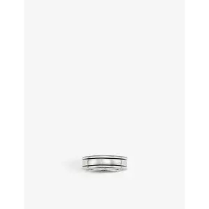 THOMAS SABO Blackened Sterling Silver Band Ring - Plain