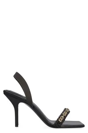Givenchy G Woven Leather Sandals