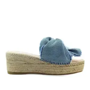 Manebí San Francisco Denim Wedge Slide