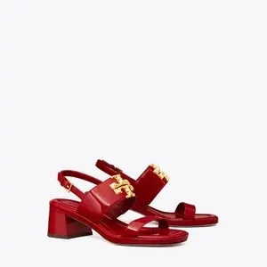 Tory Burch Tory Burch Eleanor Heel Sandal Tory Red