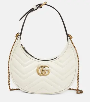 Gucci Gg Marmont Mini Leather Shoulder Bag