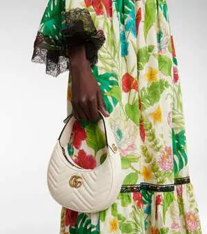 Gucci Gg Marmont Mini Leather Shoulder Bag