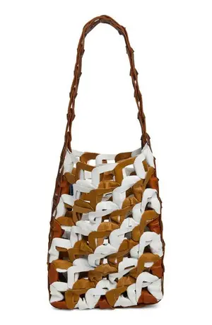 SC103 Medium Links Leather Tote - Easel