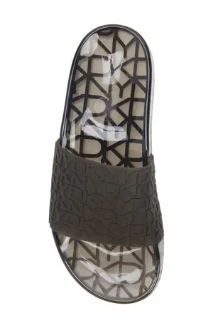 Dkny Tinzli Jelly Slide Sandal