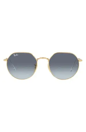 Ray-ban Ray-Ban 51mm Geometric Sunglasses Arista Blue
