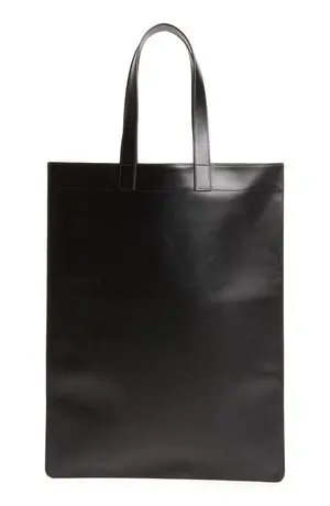 Comme Des Garçons Line B Logo Leather Tote