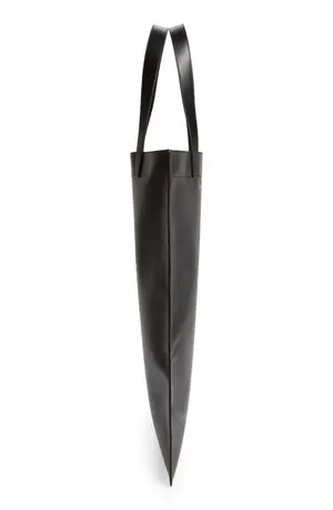 Comme Des Garçons Line B Logo Leather Tote