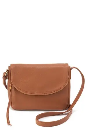 Hobo Fern Crossbody Messenger Bag - Warm Honey