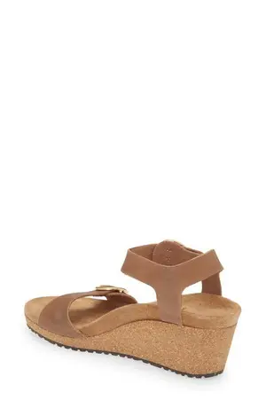 BIRKENSTOCK Papillio Soley Buckle Wedge Sandals