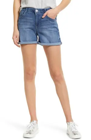 Wit & Wisdom Denim Shorts Lb-light Blue