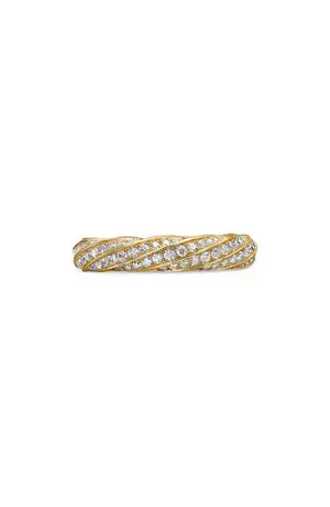 David Yurman David Yurman Cable Edge Band Ring 18k Gold Recycled