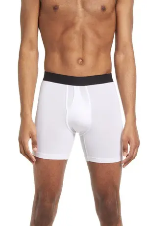 Stance Regulation Solid Boxer Briefs White