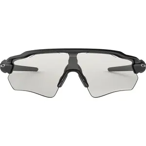 Oakley Oakley Radar® Ev Path 138mm Polarized Photochromic Shield Sunglasses Steel/black