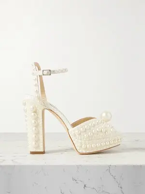 White Platform Heels