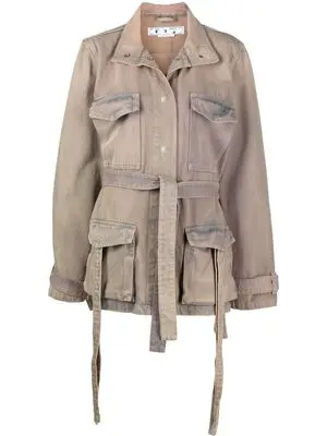 Off-White Dyed Denim Field Jacket