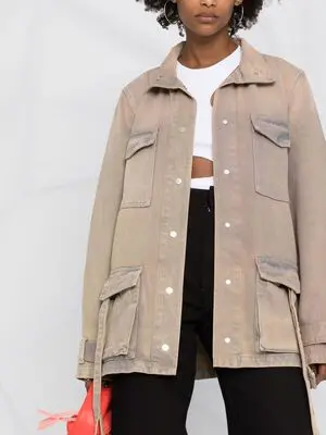 Off-White Dyed Denim Field Jacket