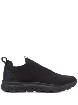Geox Spherica Slip-on Sneakers - Black
