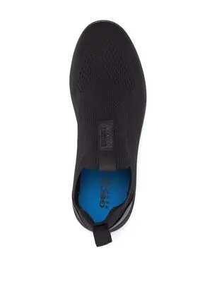 Geox Spherica Slip-on Sneakers - Black