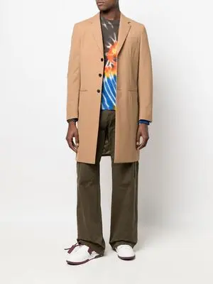 Off-White Ponte Single-breasted Slim-fit Coat