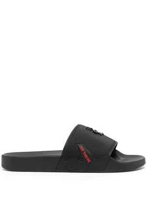 Raf Simons Astra Logo-plaque Slides