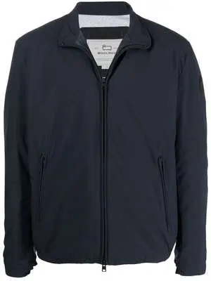 Woolrich Sailing Padded Bomber Jacket - Blue