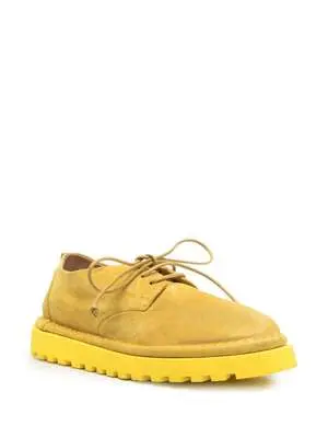 Marsèll Sancrispa Alta Suede Derby Shoes - Yellow