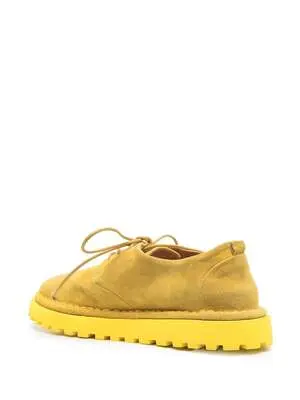Marsèll Sancrispa Alta Suede Derby Shoes - Yellow