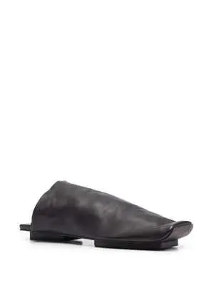 UMA WANG Square-toe Flat Mules