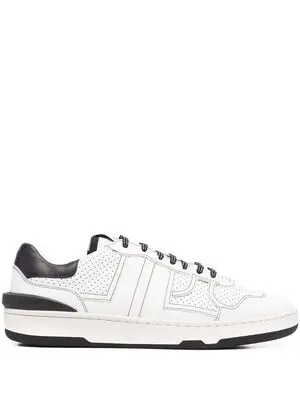 LANVIN Perforated-panel Leather Sneakers