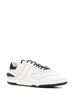 LANVIN Perforated-panel Leather Sneakers