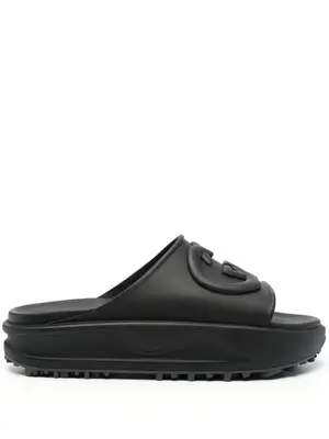 Gucci Interlocking G Slides - Black