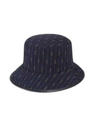 Gucci Reversible Gg And Horsebit Bucket Hat