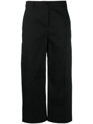 Patrizia Pepe Black Wash Bottoms For Women