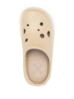 Off-White Sponge Sole Meteor Clogs - Neutrals
