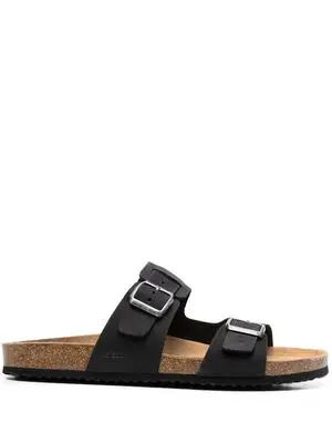 Geox Buckle-strap Sandals - Black