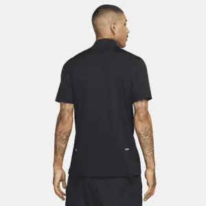 Nike Nocta Golf Short-Sleeve Mock Neck Top In Black - 14% Off