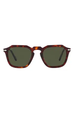 Persol Havana Square Sunglasses