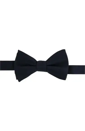Trafalgar Trafalgar Sutton Pre-Tied Silk Bow Tie Black