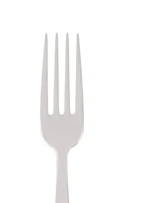 Dolce & Gabbana Blu Mediterraneo Logo-engraved Flatware - Silver