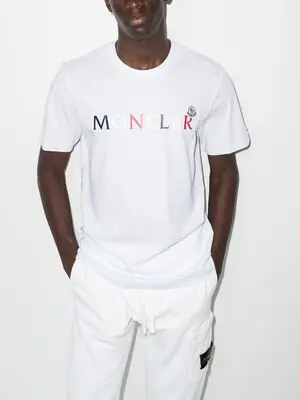 Moncler Logo-print Short-sleeve T-shirt