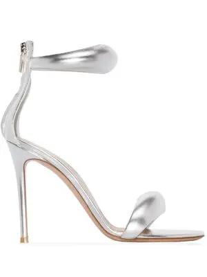 Women's Bijoux Ankle Strap Metallic Leather Sandals