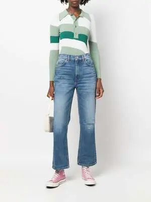RE/DONE High-rise Flared Jeans