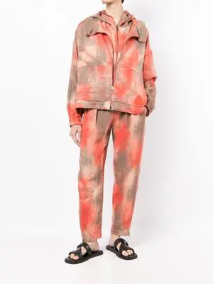 Emporio Armani Tie-dye Hooded Jacket